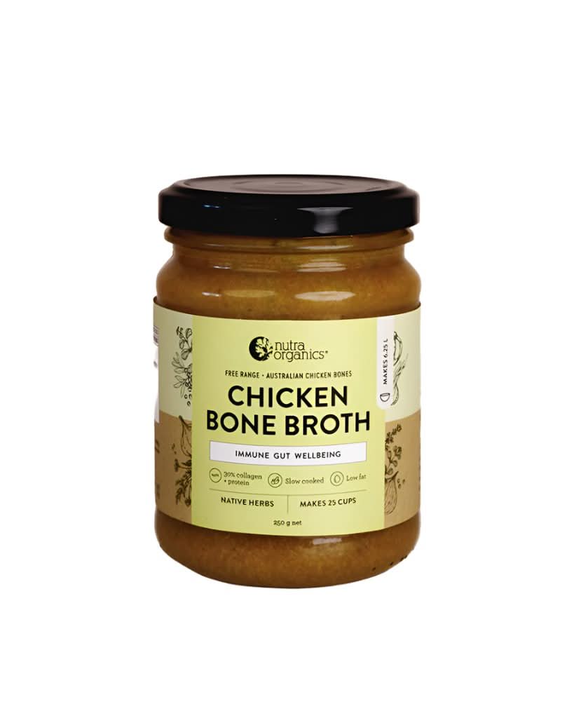 Buy Nutra Organics Native Herbs Chicken Bone Broth Concentrate ...