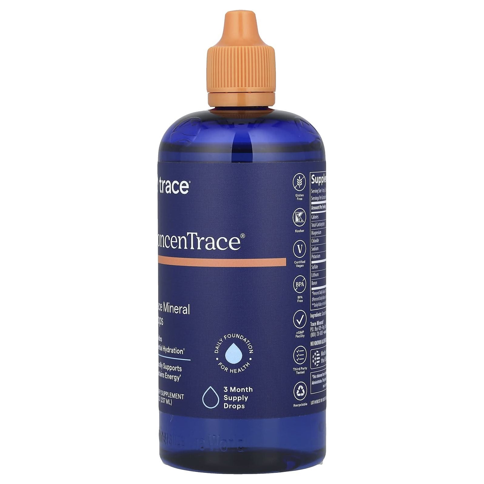 Buy Trace Minerals ConcenTrace Drops Online @ Carnivore Store Australia