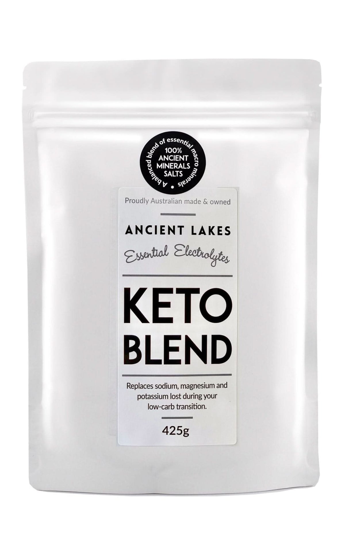 Buy Ancient Lakes Keto Salt Electrolytes Online @ Carnivore Store Australia