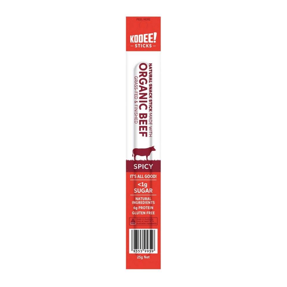 Buy KOOEE! Spicy Organic Beef Stick Online Meat Based & Carnivore ...