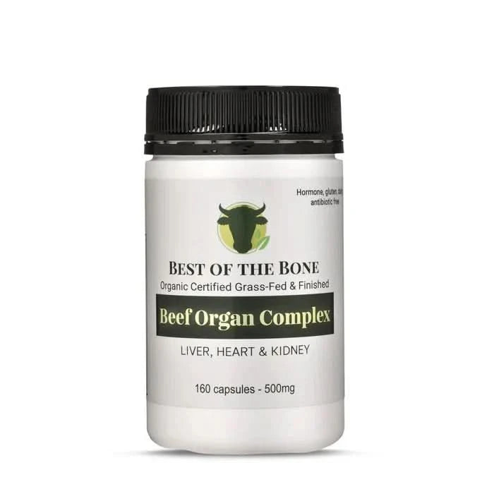 Buy Best Of The Bone Organic Grass-fed Beef Organ Complex Capsules ...