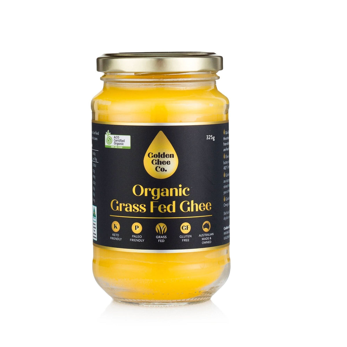 Buy Golden Ghee Co Organic Grass Fed Ghee Online @ Carnivore Store ...