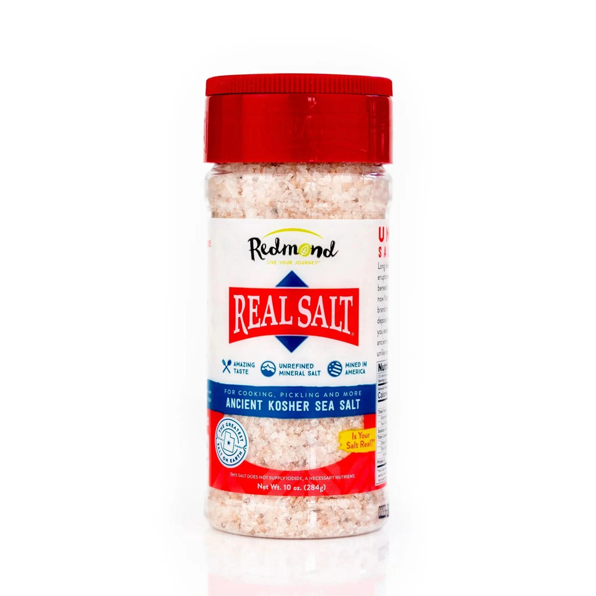 Buy Redmond Real Salt Kosher Salt Shaker 284g — Carnivore Store