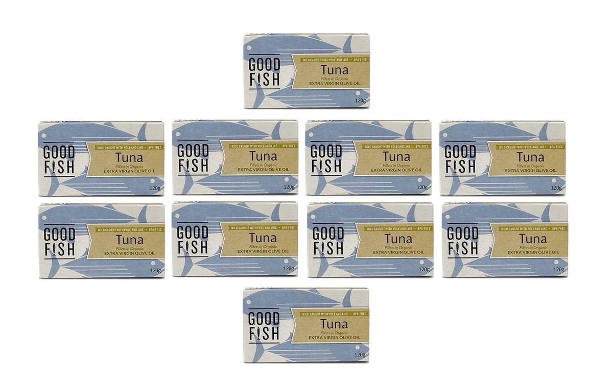 Wild Caught Tuna Fillets in Brine - 120g Can x 10 — Carnivore Store
