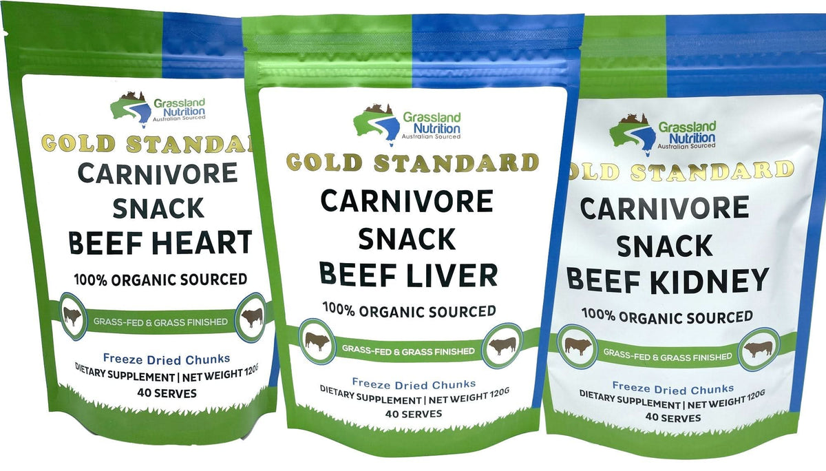 Buy Freeze Dried Organic Beef Organ Meat Snacks — Carnivore Store